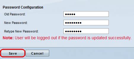 Change The Password In SSL VPN ClientPortal On RV W And RV W Cisco