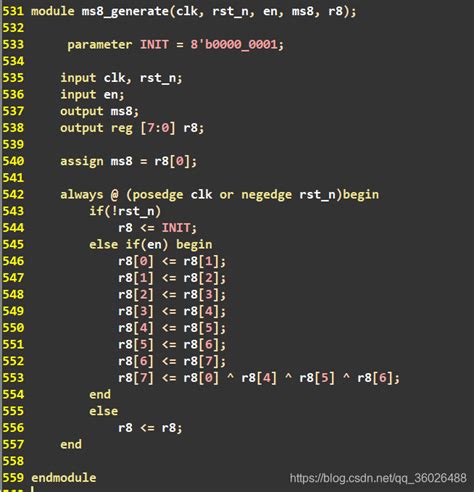 基于fpga的m序列发生器设计 fpga m序列 csdn博客
