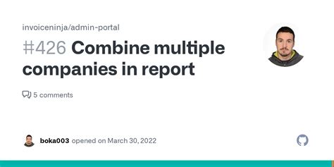 Combine Multiple Companies In Report · Issue 426 · Invoiceninjaadmin
