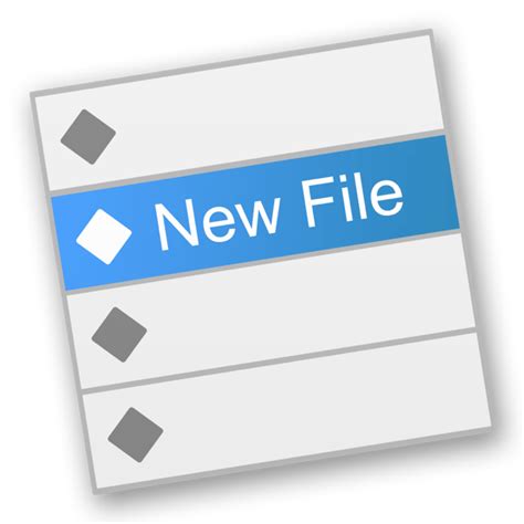 ‎new file menu on the mac app store