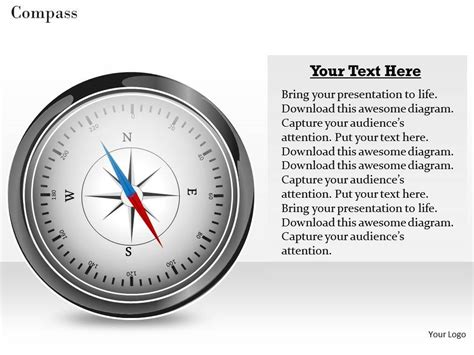 Compass Powerpoint Template Slide Powerpoint Slide Templates Download