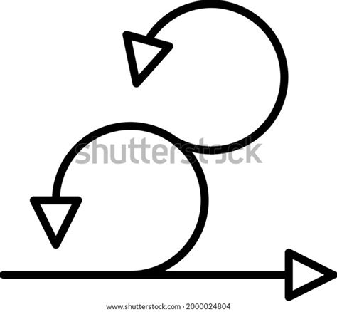 Sprint Vector Line Icon Design Stock Vector Royalty Free 2000024804 Shutterstock