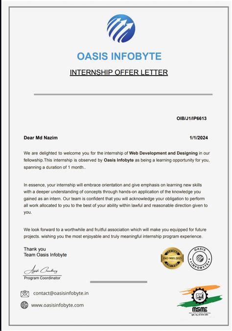 Md Nazim On Linkedin Newbeginnings Webdevelopment Internshipadventure