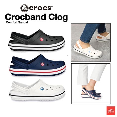 [โค้ด Ddx16apr ลดอีก20 ] Crocs Crocband Clog Comfort Sandal ใส่สบาย