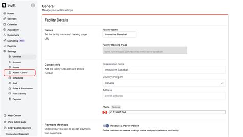 getting started with access control swift