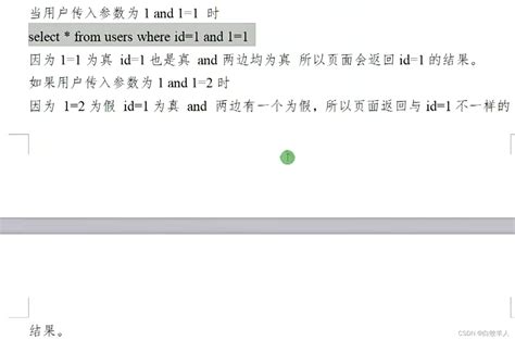 Sql注入技巧与防范策略 Csdn博客