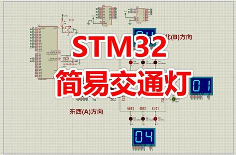 基于stm32的简易交通灯proteus仿真设计 仿真 程序 设计报告 讲解视频） 知乎