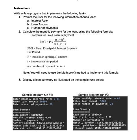 Solved Instructions Write A Java Program That Implements