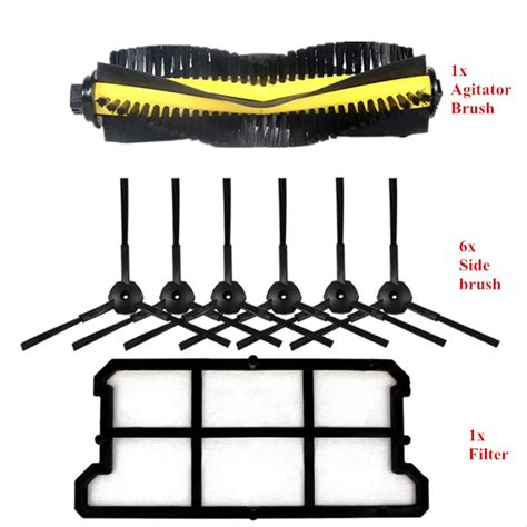 Ilife Robot Vacuum Cleaner Spare Parts Kits for ILIFE V7S Replacement ...
