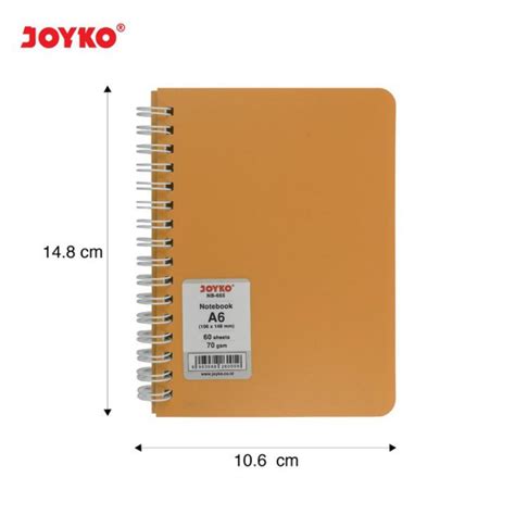 Jual Buku Catatan Spiral Notebook Spiral Joyko Nb 665 A6 Shopee Indonesia