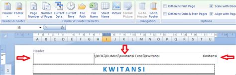 Header And Footer Microsoft Excel