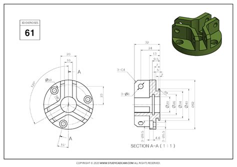 Pin On D CAD EXERCISES
