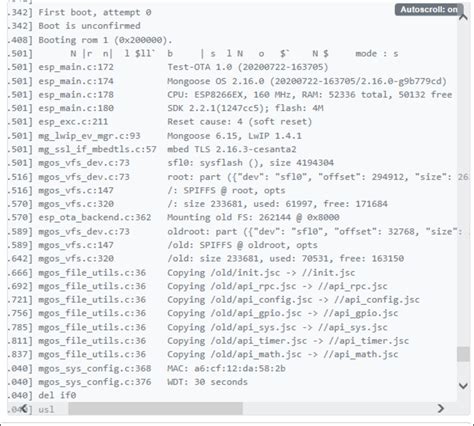Ota Update In Mongoose Os Avotrix