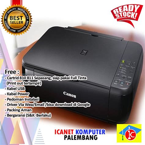 Jual Printer Canon Mp287 258 237 Multifungsi Bisa Print Scan Dan Foto Copy Siap Pakai