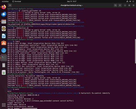 Driver Message Error When Running Tappas General Hailo Community