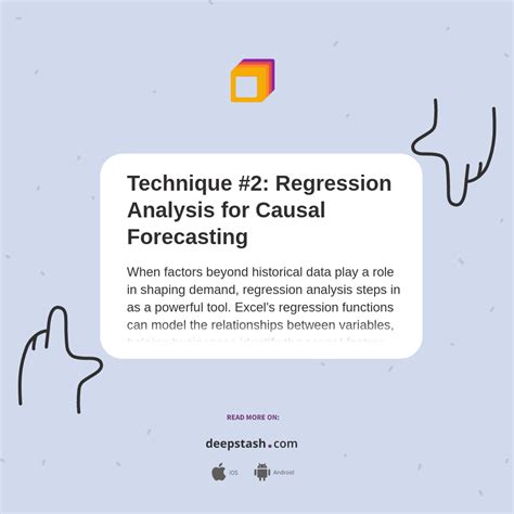 Technique 2 Regression Analysis For Causal Forecasting Deepstash