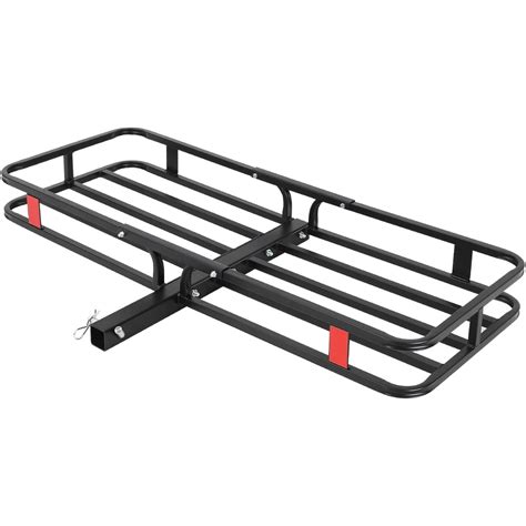 Foldable 53 X 19 Hitch Mount Cargo Carrier For Suv Truck Hitch Cargo