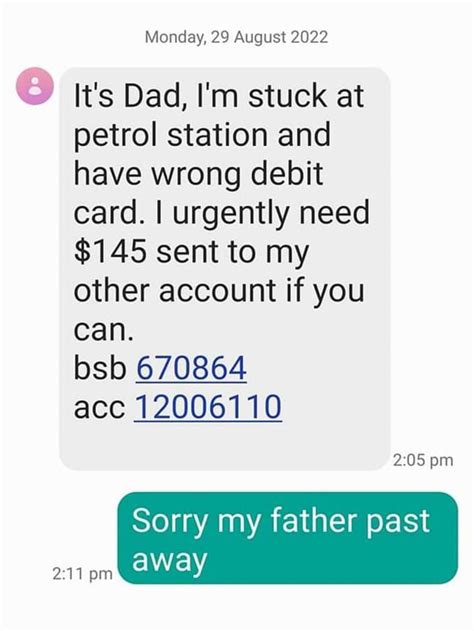 Cruel Twist On Hi Mum Text Scam Targeting Hardworking Australians News Com Au Australias