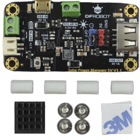 Solar Power Manager 5v Module Dfrobot Robocraze