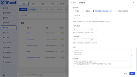 急关于应用商店外的镜像容器运行报错 Panel 社区论坛 FIT CLOUD 飞致云