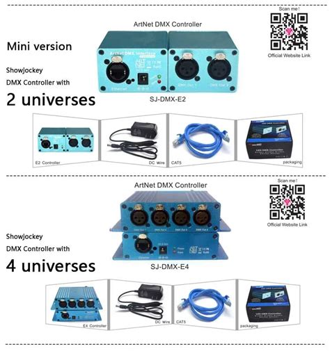 Dmx512 Ws2811 Ws2812 Rgb Led Controller 16 Ports Stage Light