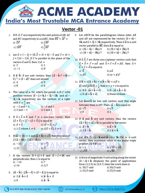 Vector 01 Pdf Euclidean Vector Euclid