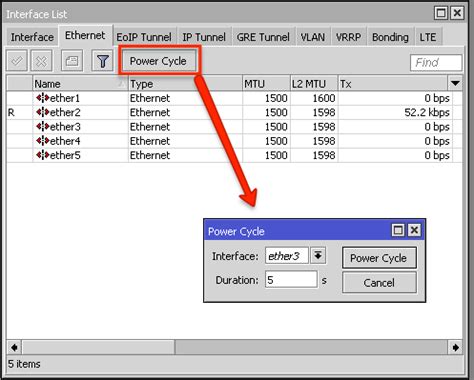 Feature Request Button Power Cycle For Each PoE Port SwOS MikroTik Community Forum