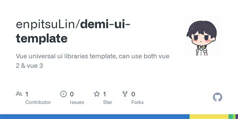 Github Enpitsulindemi Ui Template Vue Universal Ui Libraries Template Can Use Both Vue 2