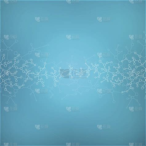 Dna和神经元的结构分子。抽象的背景。医学科学