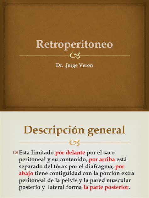 Retroperitoneo Pdf Abdomen Aorta