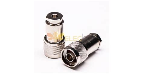 20pcs N Type Rf Connector Straight Male Clamp Type