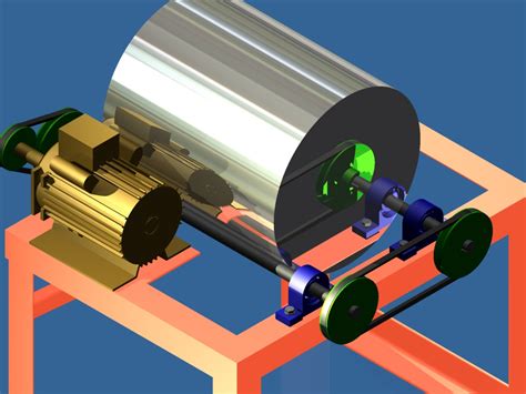 Autodesk Inventor Tutorials Design Of A Ball Mill With Autodesk Inventor Professional