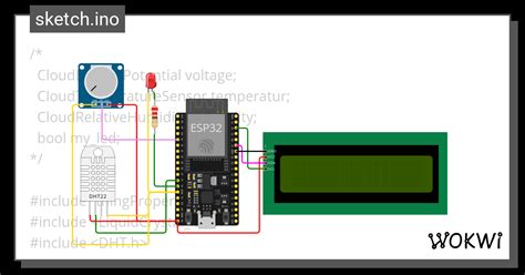 Smart Home Wokwi Esp32 Stm32 Arduino Simulator