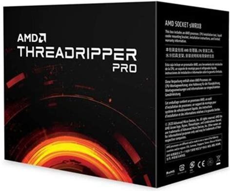 Amd Ryzen Threadripper Pro 5955wx Cpu Desktop Processor Zen 3 Swrx8 16 Core 32 Thread 4 5