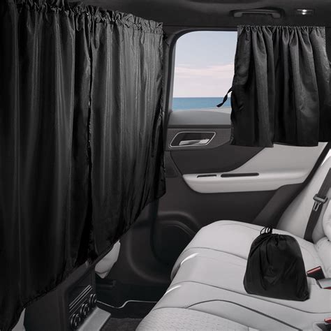 Fuygrcj Car Privacy Curtains Universal Car Divider Curtain Between Rear