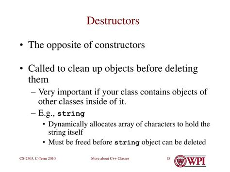 Ppt Understanding C Classes And Constructors Concepts And Examples