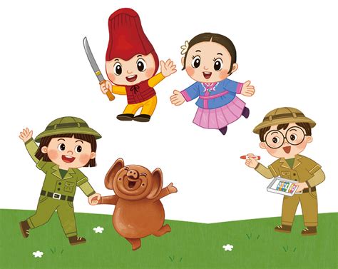 합천박물관 어린이활동지and교육꾸러미 On Behance