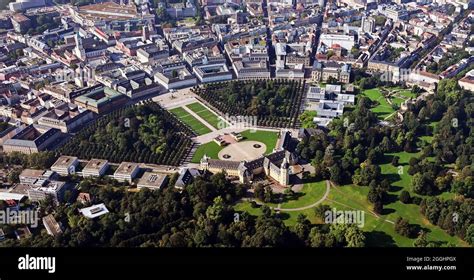 Karlsruhe Germany 01st Sep 2021 Aerial View Taken From An Airplane