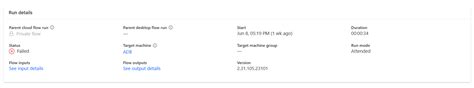 Çalıştırma Ayrıntılarını Izleme Power Automate Microsoft Learn