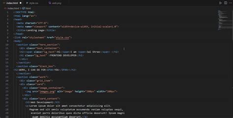 Jai Shree On Linkedin Webdeveloper Html Css Codsoft Internship