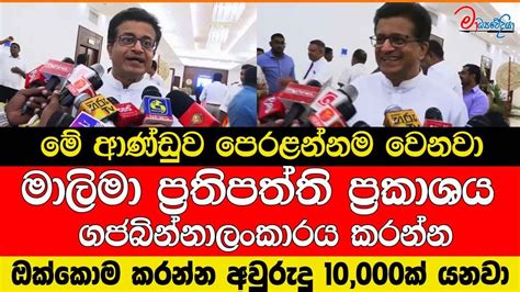 මේ ආණ්ඩුව පෙරළන්නම වෙනවා ඔක්කොම කරන්න අවුරුදු 10 000ක් යනවා Youtube
