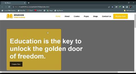 Created A Theme Website Using Html And Css Haris Shah Posted On The Topic Linkedin