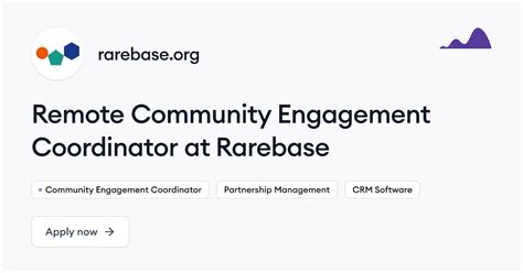 Himalayas On Linkedin Remote Community Engagement Coordinator Job At Rarebase