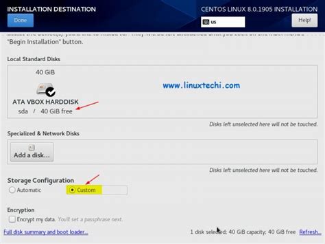 Centos 8 Installation Steps With Screenshots