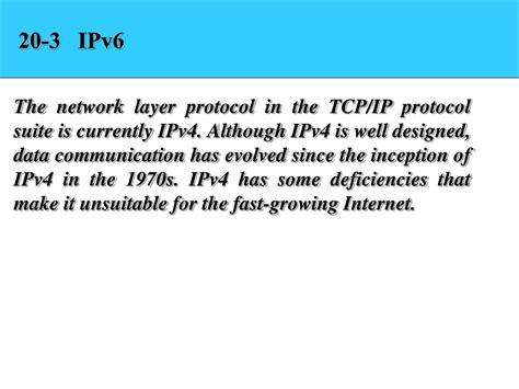 Ppt Ipv4 Protocol And Services Powerpoint Presentation Free Download