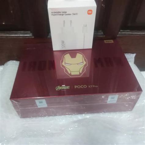 Jual Poco X Pro G Gb Spesial Edition Iron Man Garansi Resmi Segel Bnib Kota Surabaya