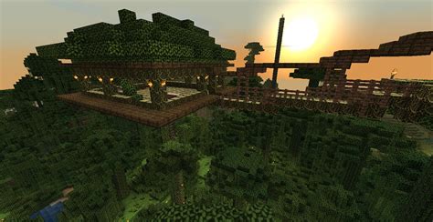Jungle Treehouse By Keralis Minecraft Map