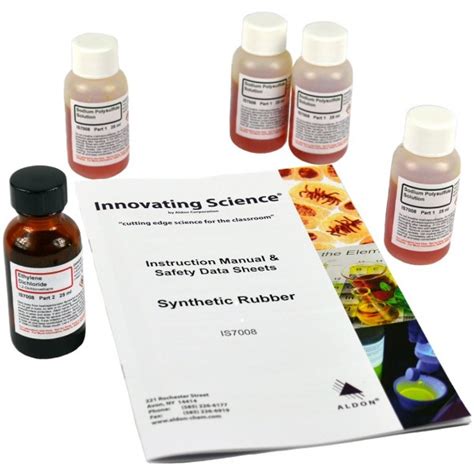 Synthetic Rubber Demonstration Kit Organic Chemistry And Polymers Chemistry