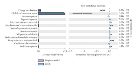 Kegg Functional Prediction Of Intestinal Microbiota A Kegg