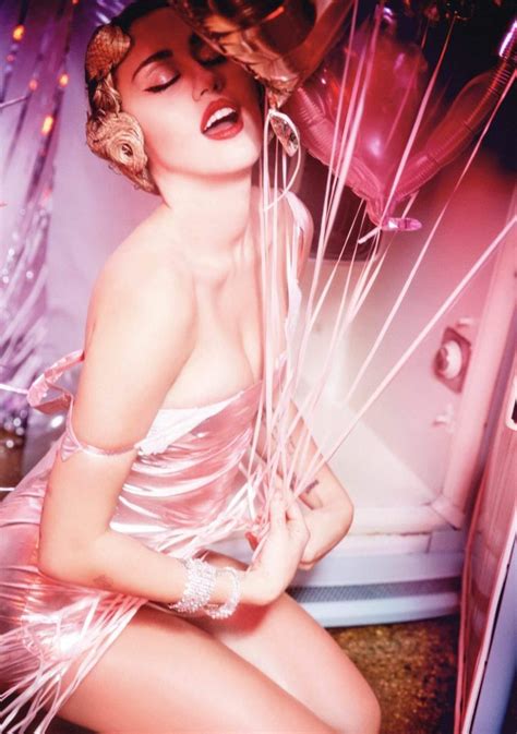 Miley Cyrus Tits For Wonderland Magazine Of The Day